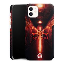 DeinDesign iPhone 12 mini Handy Premium Case Smartphone Handyh&uuml;lle Schutzh&uuml;lle gl&auml;nzend Official Licensed Product Fc St. Pauli Premium Case