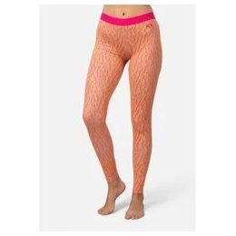 Thermohose KARI TRAA "Fryd", Damen, Gr. S, US-Gr&ouml;&szlig;en, orange (orange, rot), 90% Polyester, 10% Elasthan, Hosen Thermohose, mit schnelltrocknendem 4-Wege-Stretch