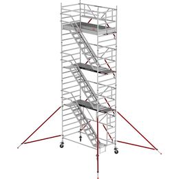 Altrex Treppenger&uuml;st RS TOWER 53 breit, Fiber-Deck&reg;, L&auml;nge 1,85 m, Arbeitsh&ouml;he 8,20 m