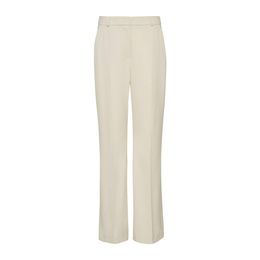 comma, COMMA Pleated Pants female size 44 Ecru