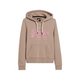 Superdry & Co Sweatshirt Damen Gr&ouml;&szlig;e S/M camel / rosa
