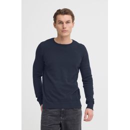 Strickpullover Blend "BHBray", Herren, Gr. XL, salute, Feinstrick, 100% Baumwolle, meliert, Basic, normal normal, Rundhals, Pullover Strickpullover, Bequemer Feinstrick-Pullover mit Rippb&uuml;ndchen