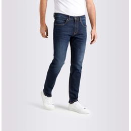 Straight-Jeans MAC "Arne Pipe", Herren, Gr. 31, L&auml;nge 34, blau (dunkelblau), Denim/Jeans, Obermaterial: 90% Baumwolle, 8% Elastomultiester, 2% Elasthan, Jeans Straight-Jeans