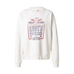 Levi's Levi's Sweatshirt 'Heritage' Damen Gr&ouml;&szlig;e M dunkellila / cranberry / wei&szlig;