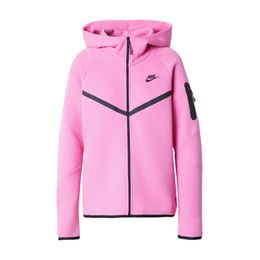 Nike Sportswear Sweatjacke 'TCH FLC' Damen Gr&ouml;&szlig;e M eosin / schwarz