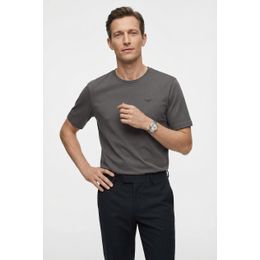 Marc O'Polo T-Shirt MARC O'POLO DENIM, Herren, Gr. L, grau (oxide grau), Jersey, Obermaterial: 100% Baumwolle, Rundhals, Shirts T-Shirt