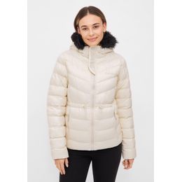 Steppjacke Bench. "INKEN", Damen, Gr. 38, wei&szlig; (winter wei&szlig;), Web, Obermaterial: 100% Polyester, unifarben, Jacken Steppjacke