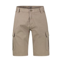 Cargoshorts Lerros "Cargo Bermuda aus robuster Baumwolle", Herren, Gr. 33, medium kitt, 100% Baumwolle, Hosen