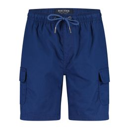 Shorts Blue Seven "Blue Seven Cargoshorts", Jungen, Gr. 140, 5391, ocean, 100% Baumwolle, relaxed fit, Hosen Shorts