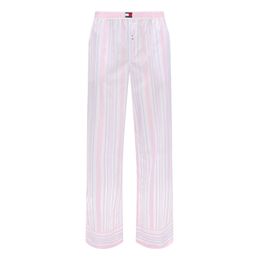 Tommy Hilfiger Underwear Pyjamahose Damen Gr&ouml;&szlig;e XS hellblau / rosa / wei&szlig; Winterkleid