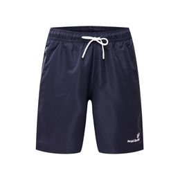 Sergio Tacchini Sportshorts 'Rob 021' Herren Gr&ouml;&szlig;e XXXL dunkelblau / wei&szlig;