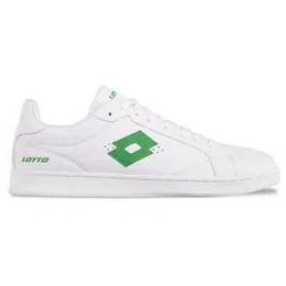Sneaker Lotto, Damen, Gr. 39, gr&uuml;n (wei&szlig;, gr&uuml;n), Synthetik, clean, Schuhe Sneaker, - ideal zu kombinieren