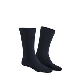 Socken Hudson "DRY COTTON", Herren, Gr. 39-42, marine, Baumwollmischung, normal, Socken Socken, Climate Sole, feuchtigkeitsregulierend und atmungsaktiv