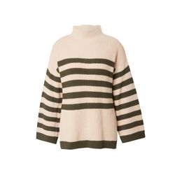 Vila Pullover 'Ching' Damen Gr&ouml;&szlig;e M beige / tanne