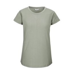 T-Shirt Killtec "KOS 23 WMN TSHRT", Damen, Gr. 36, gr&uuml;n (graugr&uuml;n), Obermaterial: 62% Polyester, 32% Viskose, 6% Elasthan, Shirts T-Shirt, Leichtes, schnelltrocknendes Damen Funktionsshirt mit Stretch.