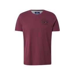 La Martina T-Shirt Herren Gr&ouml;&szlig;e M schoko / weinrot
