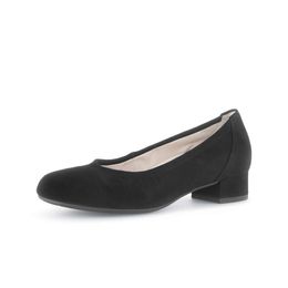 Pumps Gabor "Eleganter Pump", Damen, Gr. 38,5, schwarz, Schuhe Pumps