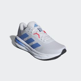 Laufschuh adidas Performance "GALAXY 7", Herren, Gr. 46, blau (dash grau, blau fusion, lucid rot), Synthetik, Textil, Schuhe Laufschuh, Topseller
