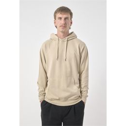 Kapuzensweatshirt Cleptomanicx "Ligull", Herren, Gr. M, grau (hellgrau), 100% Baumwolle, meliert, normal, ohne Ausschnitt, Sweatshirts, mit lockerem Schnitt