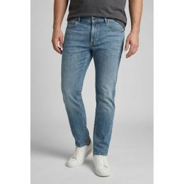Regular-fit-Jeans Camel Active "fleXXXactive", Herren, Gr. 36, L&auml;nge 30, indigo bleached, Denim/Jeans, Obermaterial: 98% Baumwolle, 2% Elasthan, unifarben, regular fit kn&ouml;chellang, Jeans, im Five-Pocket Style
