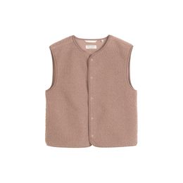 Marc O'Polo Outdoorjacke MARC O'POLO "mit softer Fleece-Innenseite", Kinder, Gr. 152, lila (aubergine rot), Obermaterial: 100% Polyester. Futter: 100% Polyester, regular fit, Rundhals, Jacken Outdoorjacke