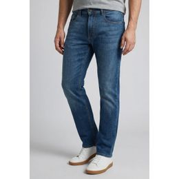 Regular-fit-Jeans Pierre Cardin "PC-Laval", Herren, Gr. 31, L&auml;nge 34, blau (ocean blau fashion), Web, Obermaterial: 81% Baumwolle, 18% Polyester, 1% Elasthan, unifarben, regular fit kn&ouml;chellang, Jeans, im Five-Pocket Style