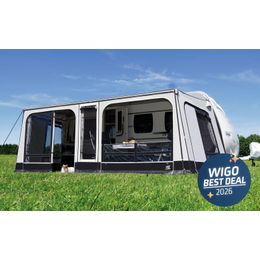 Wigo Best Deal 2026 Rolli Plus Ambiente Markisenzelt inklusive Sunroof und Rock N Rolli Paket Tiefe 250 cm Gr&ouml;&szlig;e 5 - Markisenvorzelte & W&auml;nde