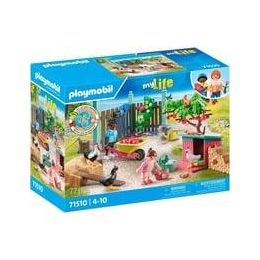 Playmobil 71510 City Life Kleine H&uuml;hnerfarm im Tiny Haus Garten, Konstruktionsspielzeug