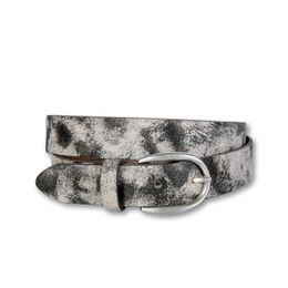Lederg&uuml;rtel Silbergift "Lederg&uuml;rtel im allzeit topmodischem Camouflage", Damen, Gr. 100, schwarz, be, Rindsleder, G&uuml;rtel Lederg&uuml;rtel