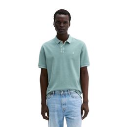 Marc O'Polo Poloshirt MARC O'POLO "aus Bio-Baumwolle", Herren, Gr. L, midnight moss, Obermaterial: 100% Baumwolle, unifarben, regular fit, Strickb&uuml;ndchen, Shirts