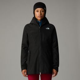 Funktionsmantel The North Face "HIKESTELLER", Damen, Gr. XS (32/34), schwarz, Obermaterial: 100% Polyester. Futter: 100% Polyester, hoch geschlossener Ausschnitt, mit Gummizug, M&auml;ntel, wasserdichtes und winddichtes Material, sportlicher Stil