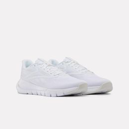 Trainingsschuh Reebok "Reebok FLEX TRAINER", Damen, Gr. 42, ftwr wei&szlig;, barely grau, Synthetik, Textil, Schuhe