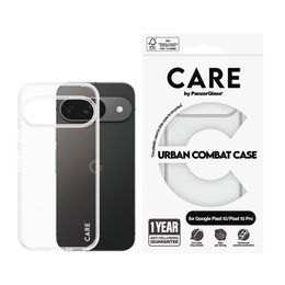 CARE BY PANZERGLASS Handyh&uuml;lle "Urban Combat Case f&uuml;r Google Pixel 10/10 Pro", transparent, Google Pixel 10 Google Pixel 10 Pro, H&uuml;llen, Backcover, Schutzh&uuml;lle, Handyschutzh&uuml;lle, Case, Schutzcase, sto&szlig;fest, Handyh&uuml;lle