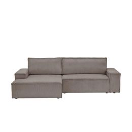 Primo Ecksofa mit Schlaffunktion Fjord braun Ma&szlig;e (cm): B: 267 H: 85 T: 167.0 &raquo; M&ouml;bel Kraft