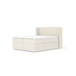 maison de r&ecirc;ve Boxspringbett mit Stauraum beige Ma&szlig;e (cm): B: 158 H: 117 &raquo; M&ouml;bel Kraft