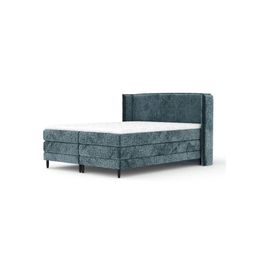 maison de r&ecirc;ve Boxspringbett blau Ma&szlig;e (cm): B: 158 H: 117 &raquo; M&ouml;bel Kraft