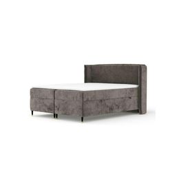 maison de r&ecirc;ve Boxspringbett mit Stauraum Segni braun Ma&szlig;e (cm): B: 158 H: 117 &raquo; M&ouml;bel Kraft