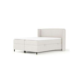 maison de r&ecirc;ve Boxspringbett mit Stauraum Segni beige Ma&szlig;e (cm): B: 158 H: 117 &raquo; M&ouml;bel Kraft