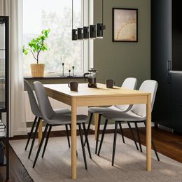 IKEA TONSTAD / NORDMANSSK&Auml;R Tisch und 4 St&uuml;hle