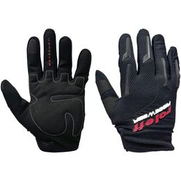 Motorradhandschuhe Roleff "Cross gloves - Motocross" Gr. M, schwarz (schwarz ro57), Handschuhe, M, Obermaterial: 100% Polyester, Motorradhandschuhe