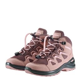Wanderschuh Lowa "INNOX EVO GTX QC JR", Jungen, Gr. 40, rosa (altrosa, rose), Synthetik, Textil, Schuhe Wanderschuh, wasserdicht, winddicht,atmungsaktiv dank GORE-TEX Membrane