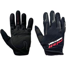 Motorradhandschuhe Roleff "Cross gloves - Motocross" Gr. L, schwarz (schwarz ro57), Handschuhe, L, Obermaterial: 100% Polyester, Motorradhandschuhe