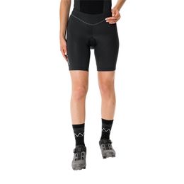 Fahrradhose Vaude "WO ACTIVE PANTS", Damen, Gr. 34, N-Gr, schwarz (schwarz uni), Obermaterial: 74% Polyester, 26% Elasthan, unifarben, Hosen Fahrradhose, f&uuml;r Radsport, aus Polyester und Elasthan, atmungsaktiv