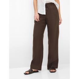 Brax Damen Marlenehose Style FARINA COFFEE, dunkelbraun, Gr. 36
