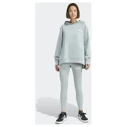 Trainingsanzug Adidas SPORTSWEAR "LEISURE TRACKSUIT", Damen, Gr. XXL, wonder sage, Obermaterial: 70% Baumwolle, 30% Polyester, Sportanz&uuml;ge Trainingsanzug