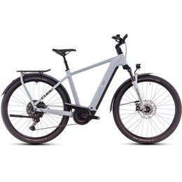 Cube Kathmandu Hybrid EX 800 | Gr. 50 cm | Aluminium E-Trekkingbike Grau