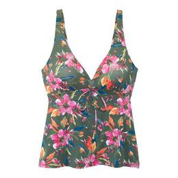 Lascana B&uuml;gel-Tankini-Top 'Malia' gr&uuml;n Gr. 38 Cup B. Mit B&uuml;gel