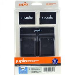 Jupio Value Pack: 2x Battery DMW-BLC12E