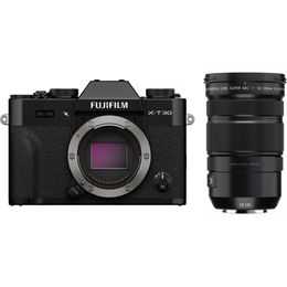 Fujifilm X-T30 III Schwarz + XF 18-120mm f4 LM PZ WR