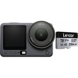 DJI Osmo Action 6 Standard Combo + Lexar Silver Plus MicroSDXC 256GB